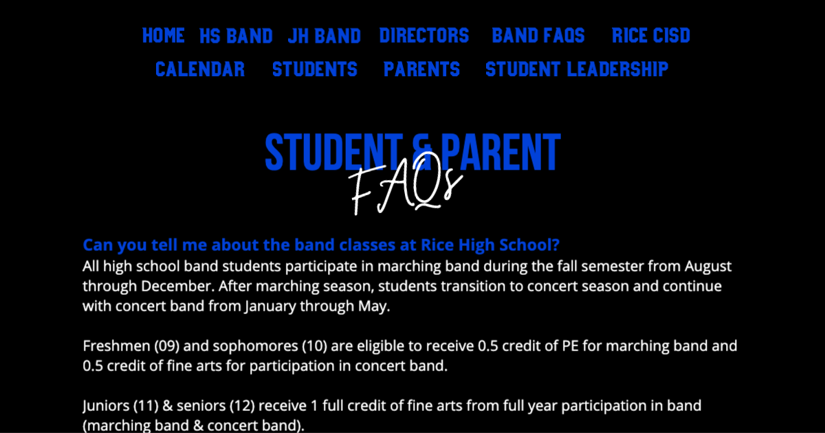 FAQs